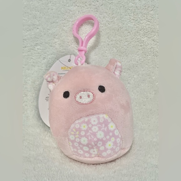 Squishmallows | Toys | Nwt Squishmallow Peter Pig Clip | Poshmark